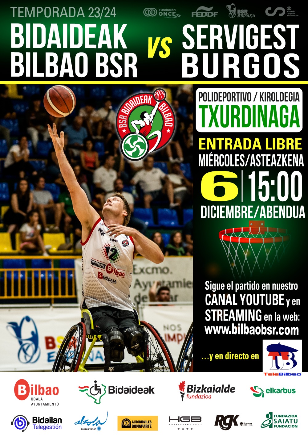 bilbao bsr – Club Bilbao BSR de baloncesto en silla de rueda