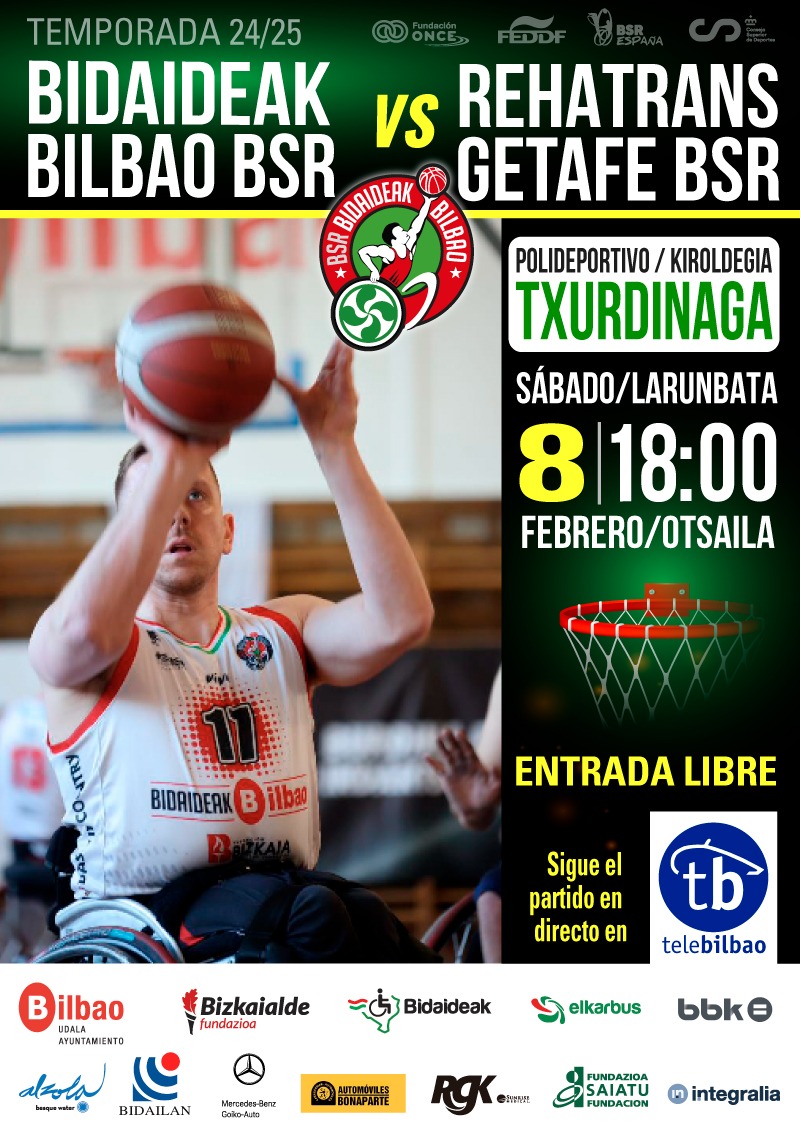 bilbao bsr – Club Bilbao BSR de baloncesto en silla de rueda